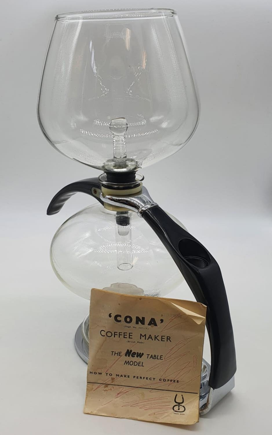 A 60s iconic design, a rare British made, CONA (size D) coffee maker in ...