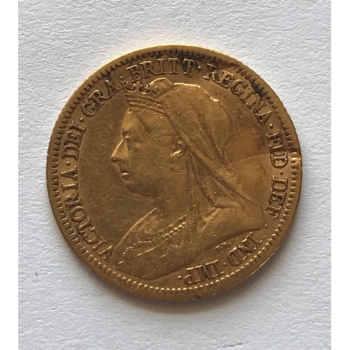 A VICTORIAN HALF SOVEREIGN. A Victorian half sovereign, old ... | Barnebys