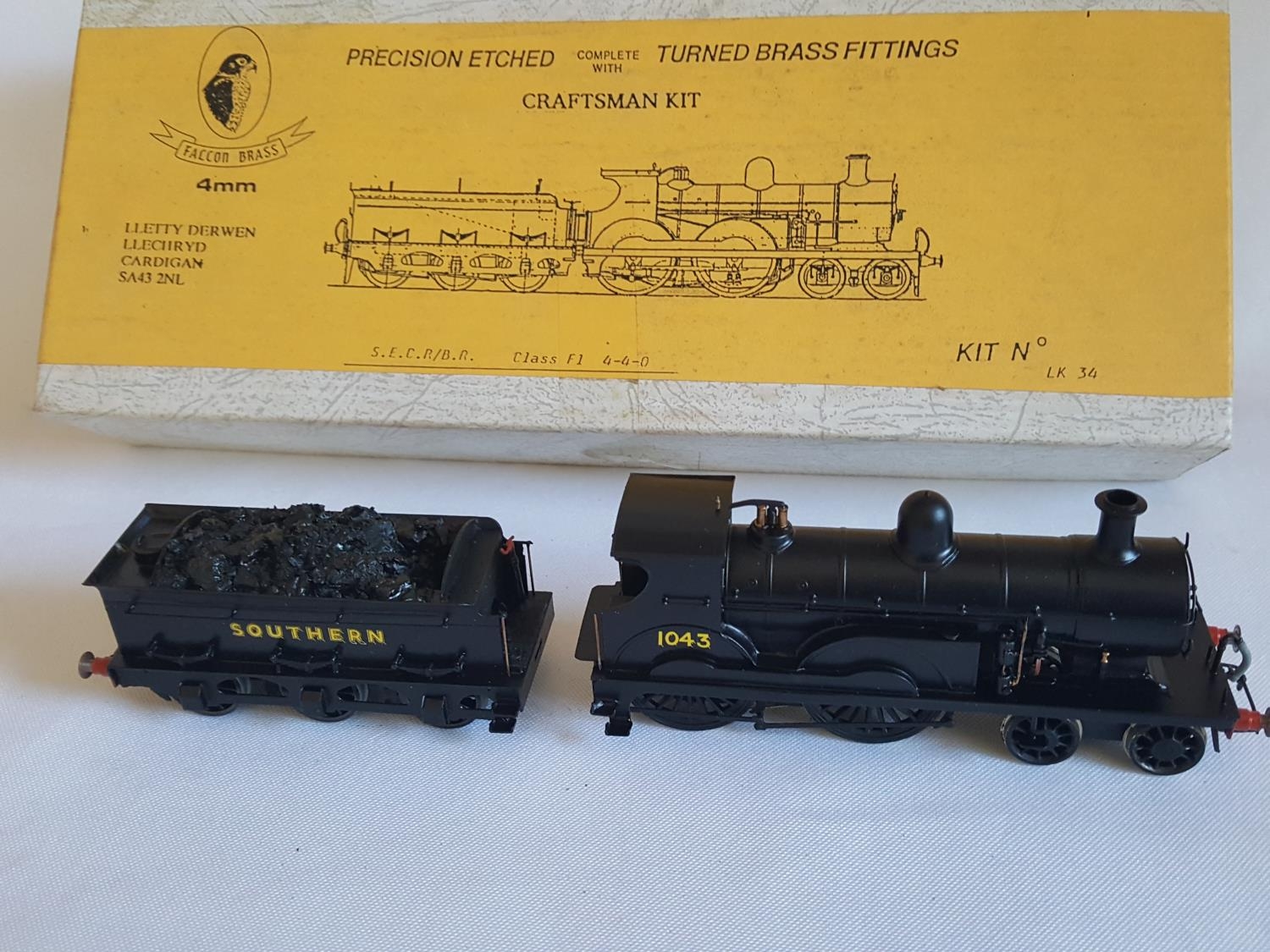 Falcon Brass SECR/BR class F1 4-4-0