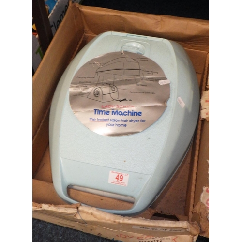 A Lady Schick Time Machine Hair Dryer (model gb 2001 boxed) | Barnebys