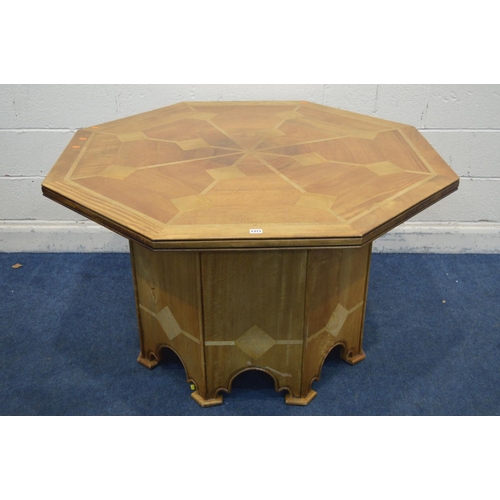 A BARKER AND STONEHOUSE FLAGSTONE OCTAGONAL DINING TABLE, di... | Barnebys