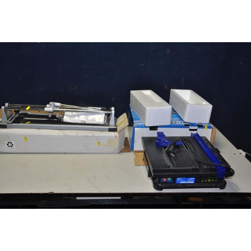 AN ENERGER 450W TILE CUTTER in box and a 400mm Tile cutter i... | Barnebys