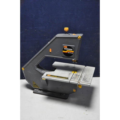 A BURGESS BK3 BAND SAW with spares and a BK3 plus conversion... | Barnebys