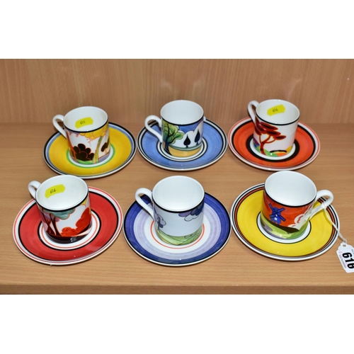 SIX WEDGWOOD / BRADFORD EXCHANGE LIMITED EDITION CLARICE CLI... | Barnebys