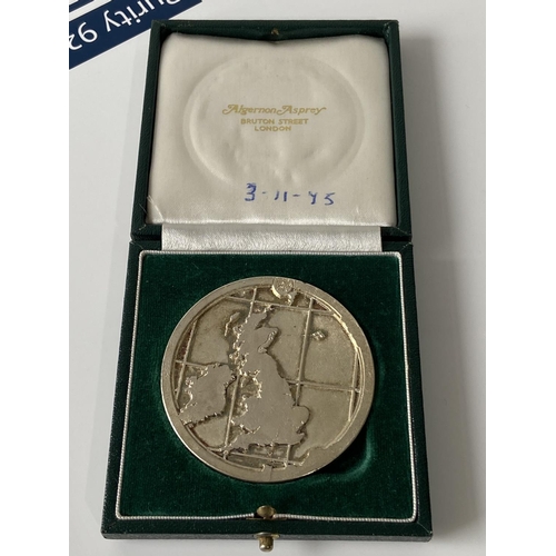 A 1975 commemorative medal for BP Forties Field oil field op... | Barnebys