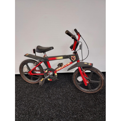 A Retro 1980's Kid's Raleigh Street Wolf Bike. | Barnebys