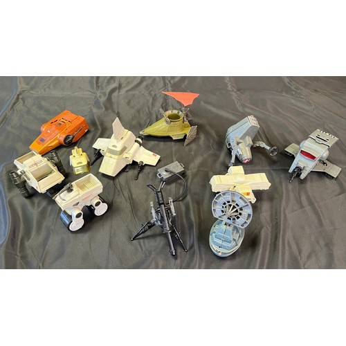 A Collection of vintage Star Wars vehicles