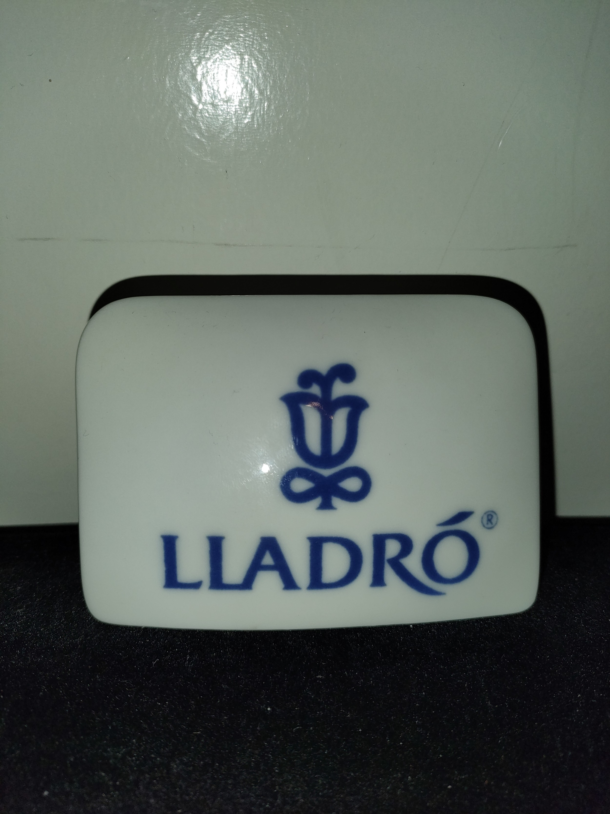 Lladro display plaque