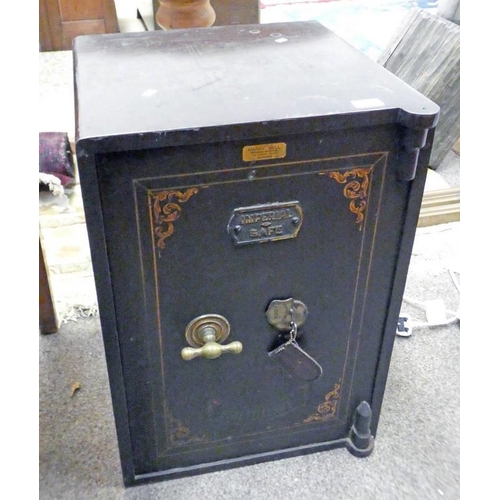 SAFE MARKED 'IMPERIAL SAFE' WITH KEY | Barnebys