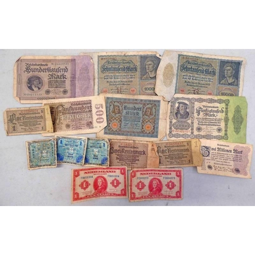 SELECTION OF MOSTLY 1920'S & 1930'S GERMAN BANKNOTES TO INCL... | Barnebys