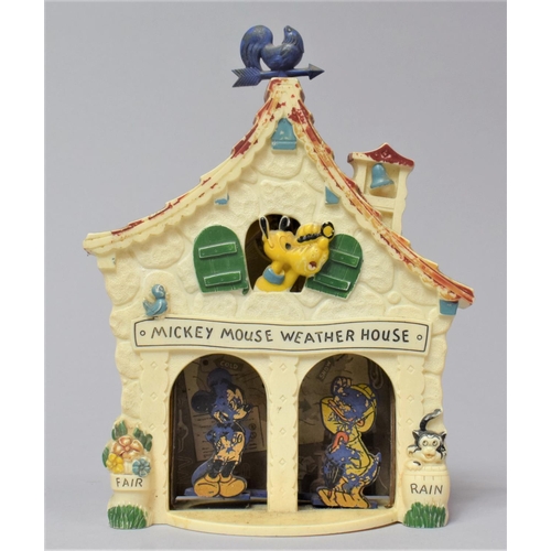 A Vintage American Disney Productions Weather House Weather Forecaster ...