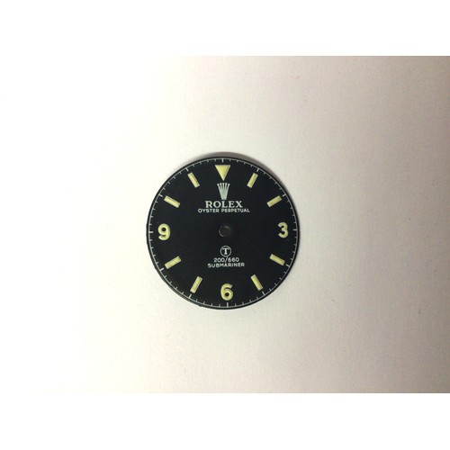 A replacement Rolex Submariner ‘Explorer’ dial with luminous... | Barnebys