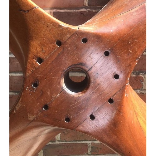 A very large WW1 Russian Bomber engine propeller, made in En... | Barnebys