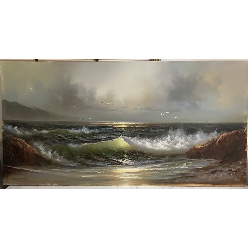 Terry Burke (1927-2018) Five various oil paintings depicting... | Barnebys
