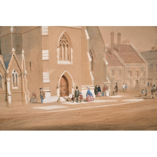 Samuel Whitfield Daukes (Architect, 1811-1880) British. A Design for ...