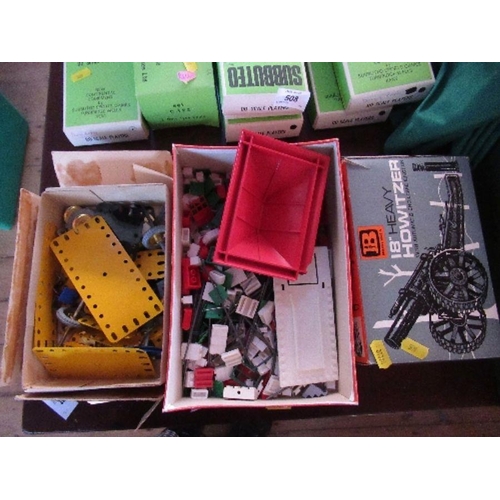 A collection of Meccano, Lego, and boxed Britain model of a ... | Barnebys