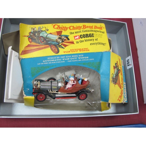 Corgi Toys Diecast Chitty Chitty Bang Bang 266, box present ... | Barnebys