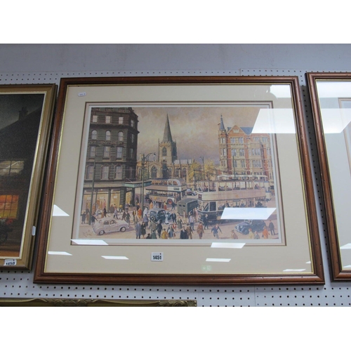 Peter Owen Jones, Coles Corner, limited edition print, 321/5... | Barnebys