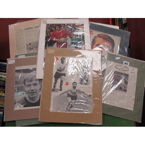 Autographs 1960's Footballers - Ian St John, Ron Yeats, Howa... | Barnebys