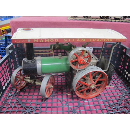A Mamod Steam Tractor Engine, with burner, scuttle, steering... | Barnebys