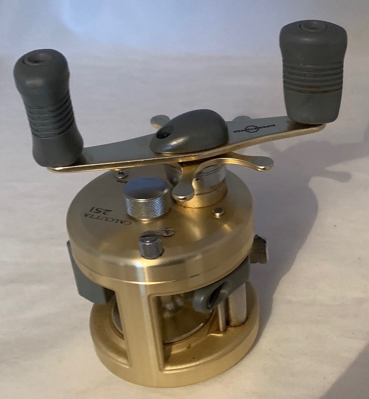 Shimano Calcutta 251 multiplier fishing reel, in original box.