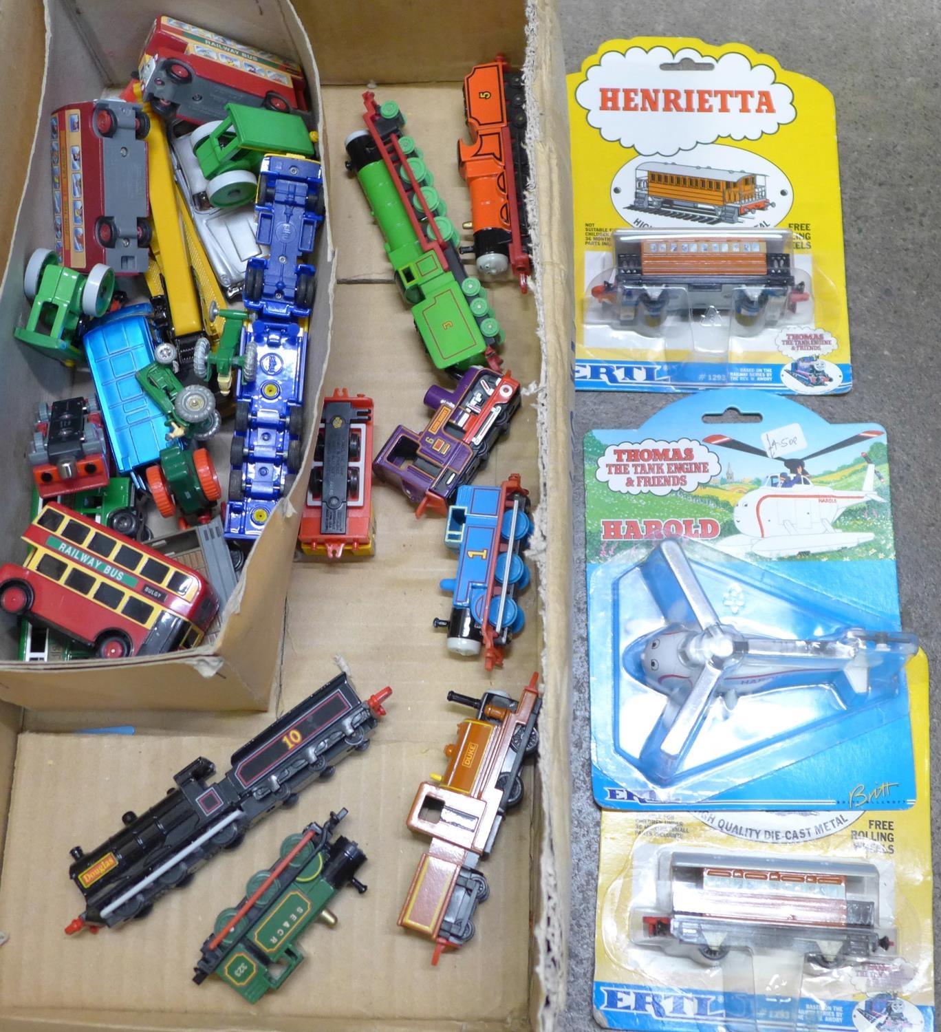 Ertl Thomas the Tank Engine die-cast tra... - auctions & price archive
