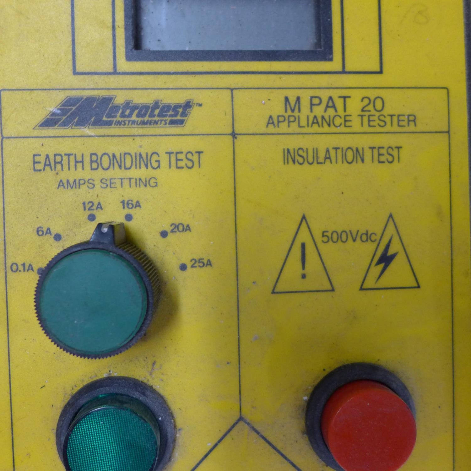 Metrotest MPat 20 pat tester