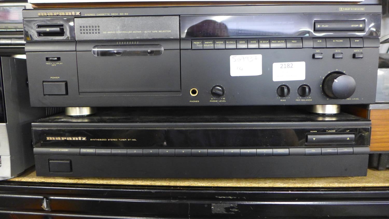 2 Marantz separates - SD-50 stereo - Auktionen & Preisarchiv