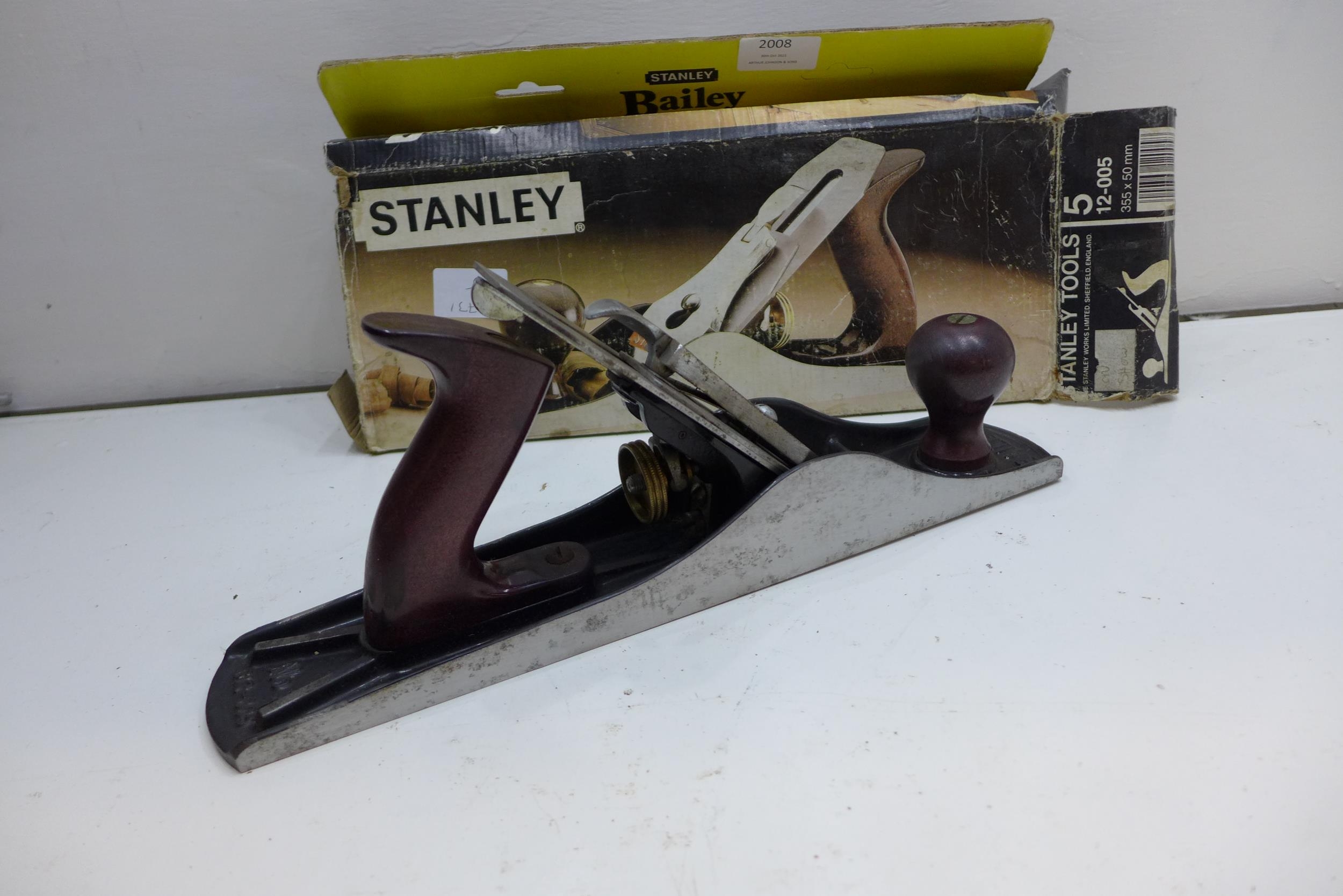 No.5 Stanley plane - boxed