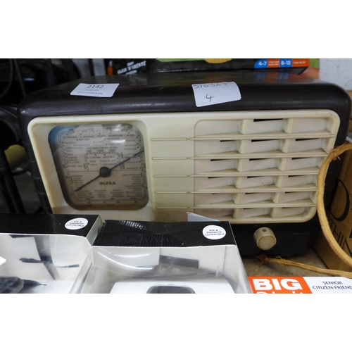 Vintage Ultra valve radio | Barnebys