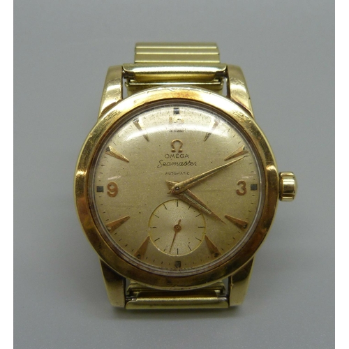 An Omega Seamaster automatic wristwatch with sub-second dial... | Barnebys