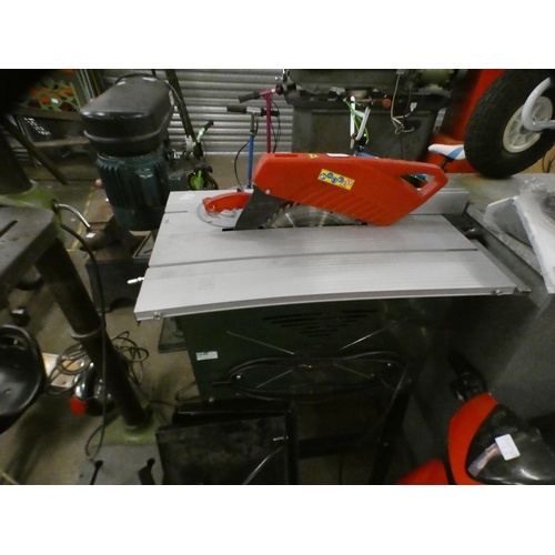 Parkside PTK 2000 C3 2000w table saw, spare blade, instructi... | Barnebys