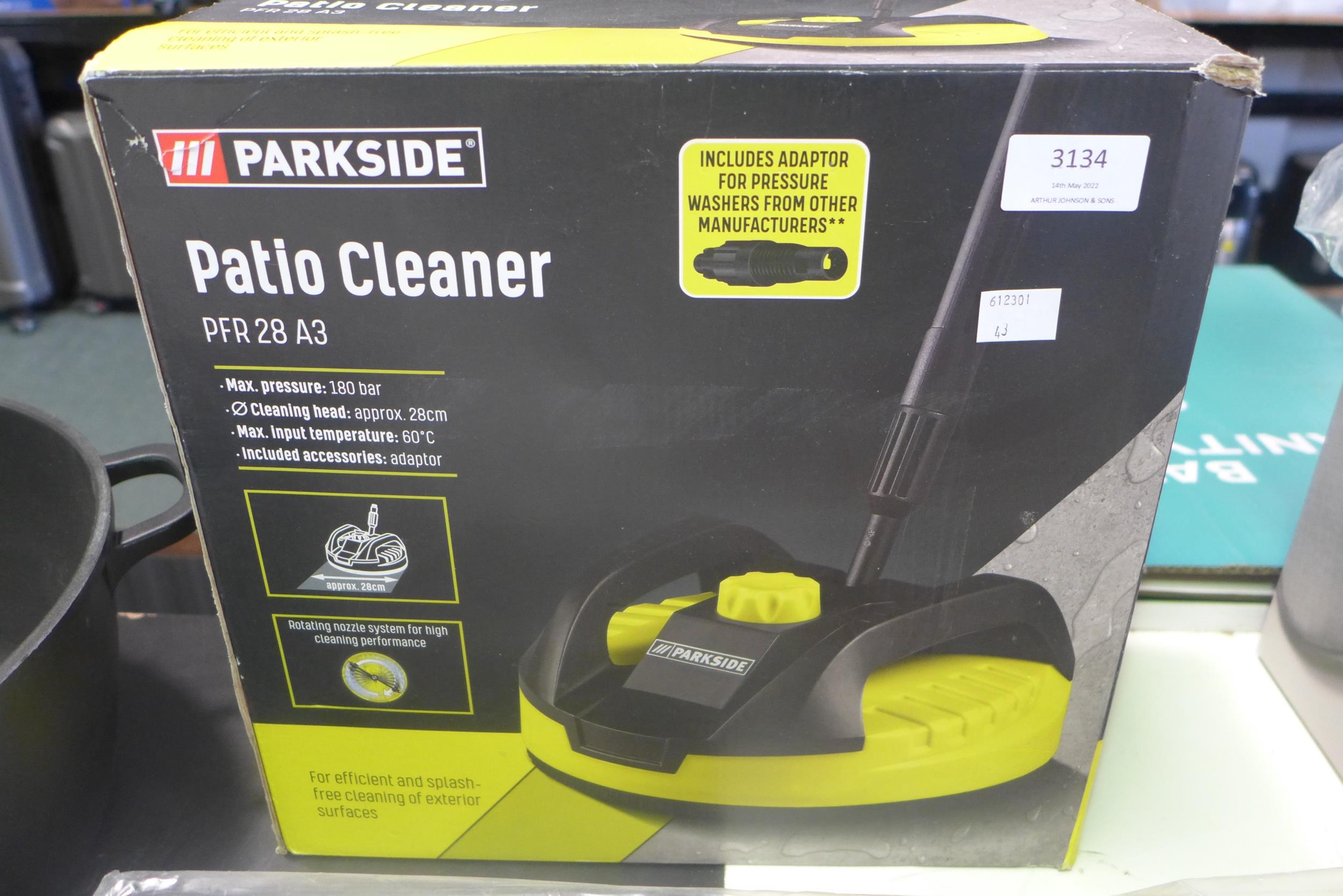 Parkside patio cleaner (Model: PFR28A3 - auctions & price archive
