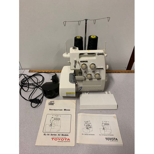 Toyota SL1A 4 thread differential feed overlocker.