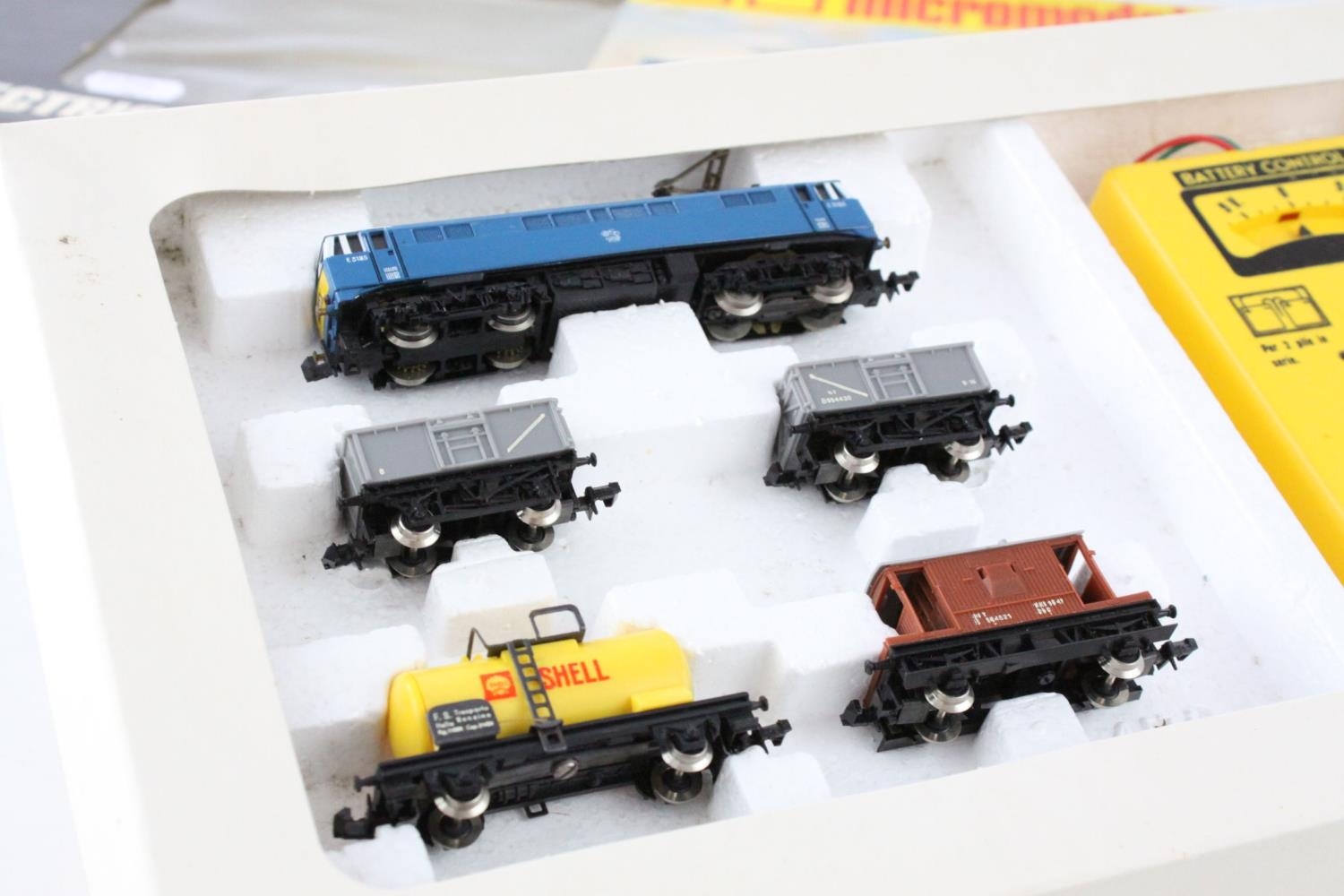 Boxed Wrenn Lima N gauge electric train set No 2 BR Goods, appearing ...