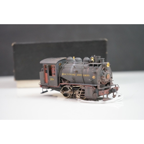 Boxed Gem Models HO gauge SH-119 B&O Class C16 0-4-0 Dockside brass ...