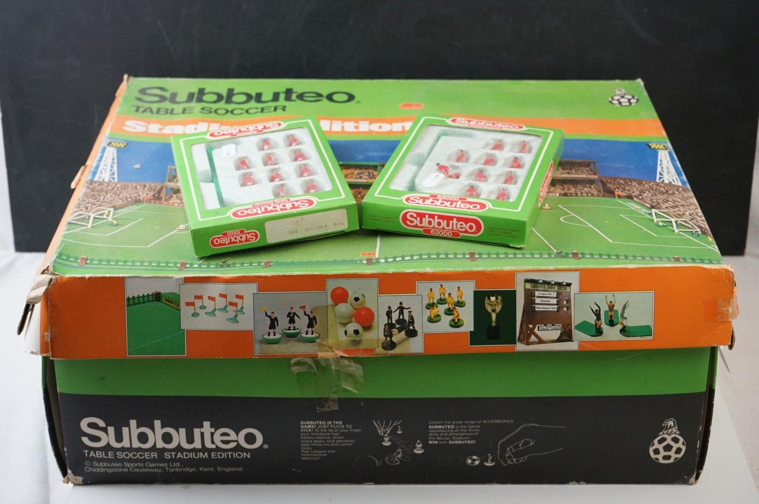 Subbuteo - Boxed Subbuteo Stadium Edition set appearing to be near ...