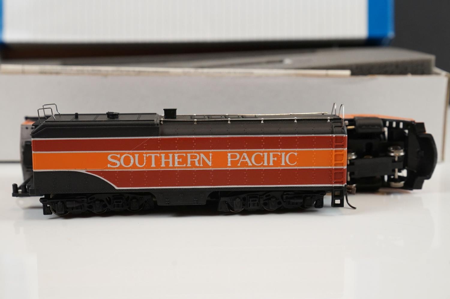 Boxed Bachmann HO gauge 11301 SP 4-8-4 w smoke HD light & tender steam ...