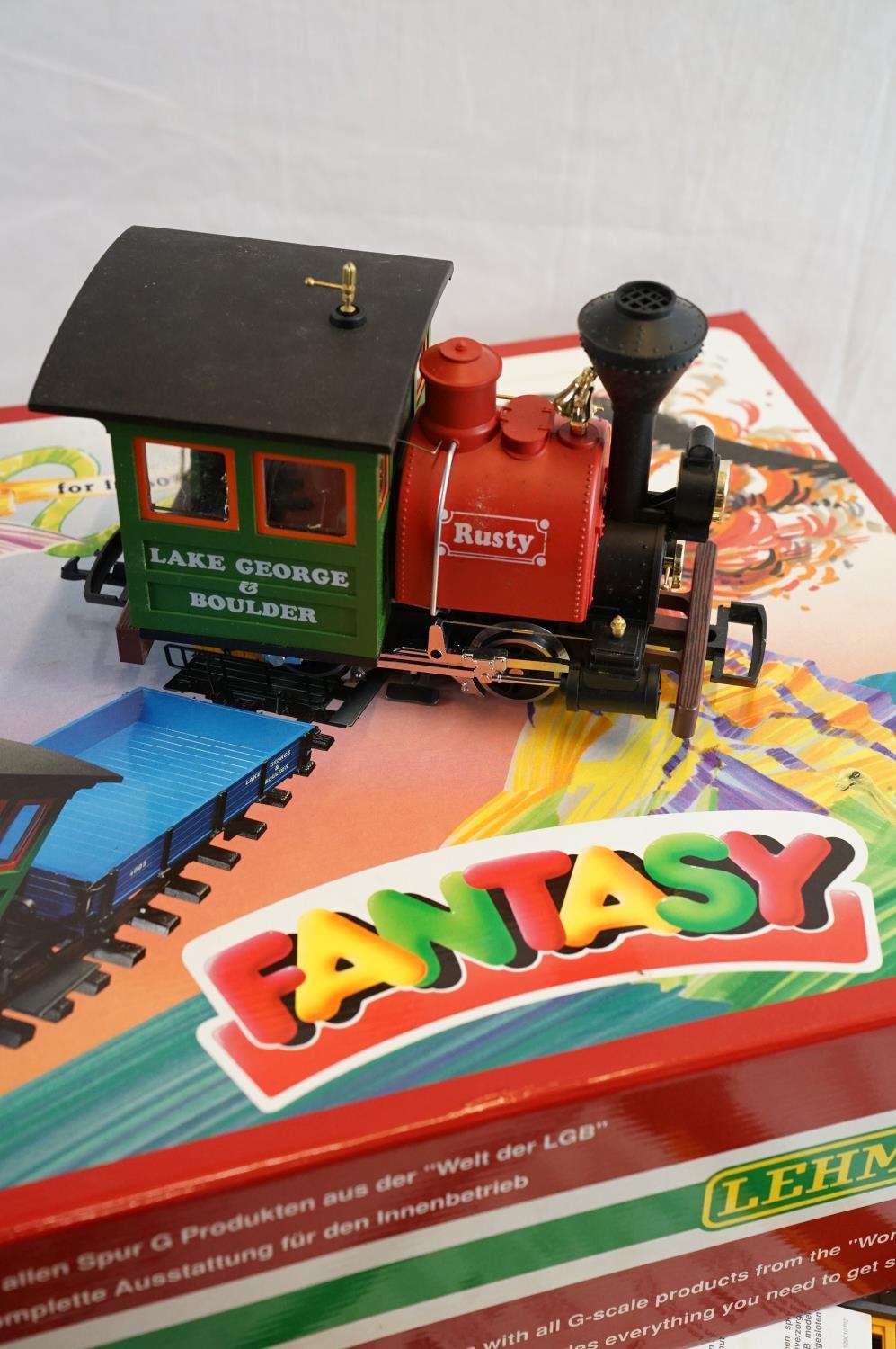 Boxed Lehmann LGB 90770 'The Big Train' Fantasy Lake George & Boulder ...