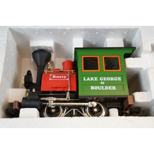 Boxed Lehmann LGB 90770 'The Big Train' Fantasy Lake George & Boulder ...