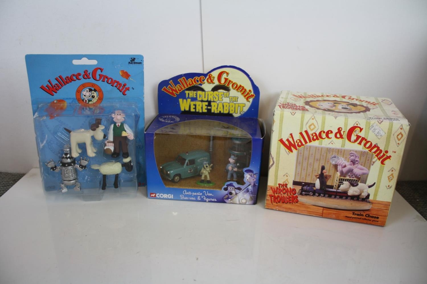Collection of Aardman Animation Wallace and Gromit boxed and loose ...