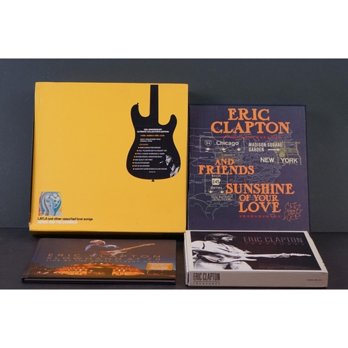 CD / Book / DVD / Vinyl - Four Eric Clapton Box sets / books... | Barnebys
