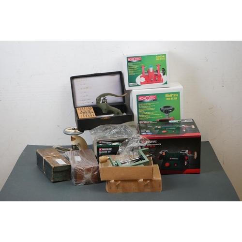 A collection of watch and clock repair tools to include a mi... | Barnebys