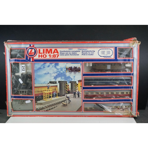 Boxed Lima HO gauge 10 5000 electric train set with locomoti... | Barnebys