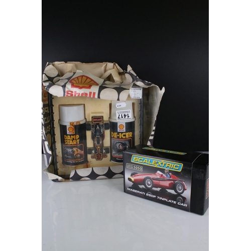 Boxed Scalextric C2929A Maserati 250F Tinplate slot car, in ... | Barnebys