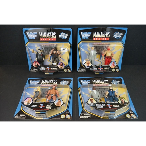 WWE / WWF Wrestling - Four carded Jakks WWF Manager Series 1... | Barnebys
