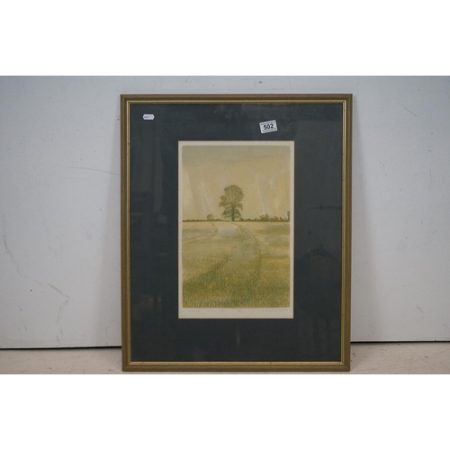 Michael Carlo (b.1945) Limited Edition Coloured Etching titl... | Barnebys