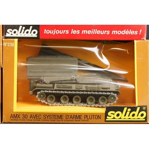17 Boxed Solido diecast military models to include Berliet T12, 230 ...