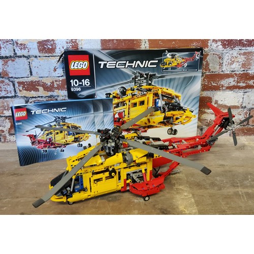 Lego Technic 9396 - Rescue Helicopter built model, complete ... | Barnebys