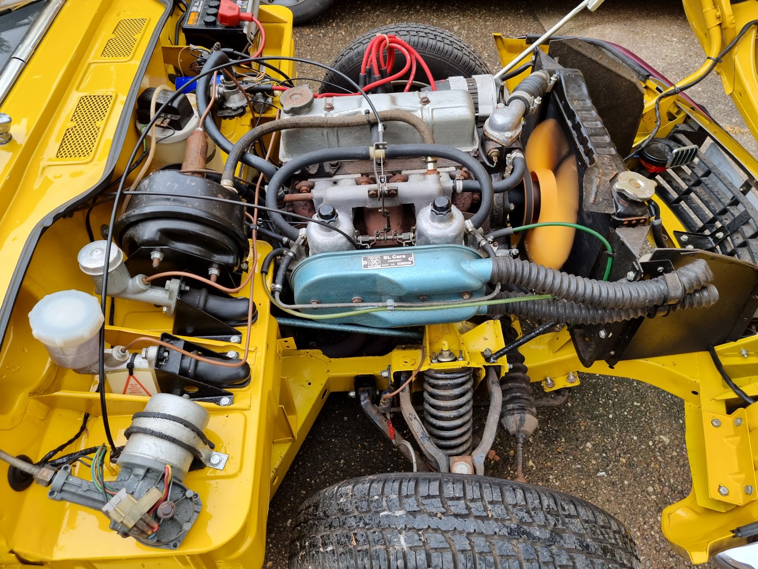 1979 Triumph Spitfire 1500, 1493cc. Registration number GED 830V ...